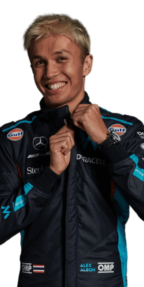 portrét Alex Albon